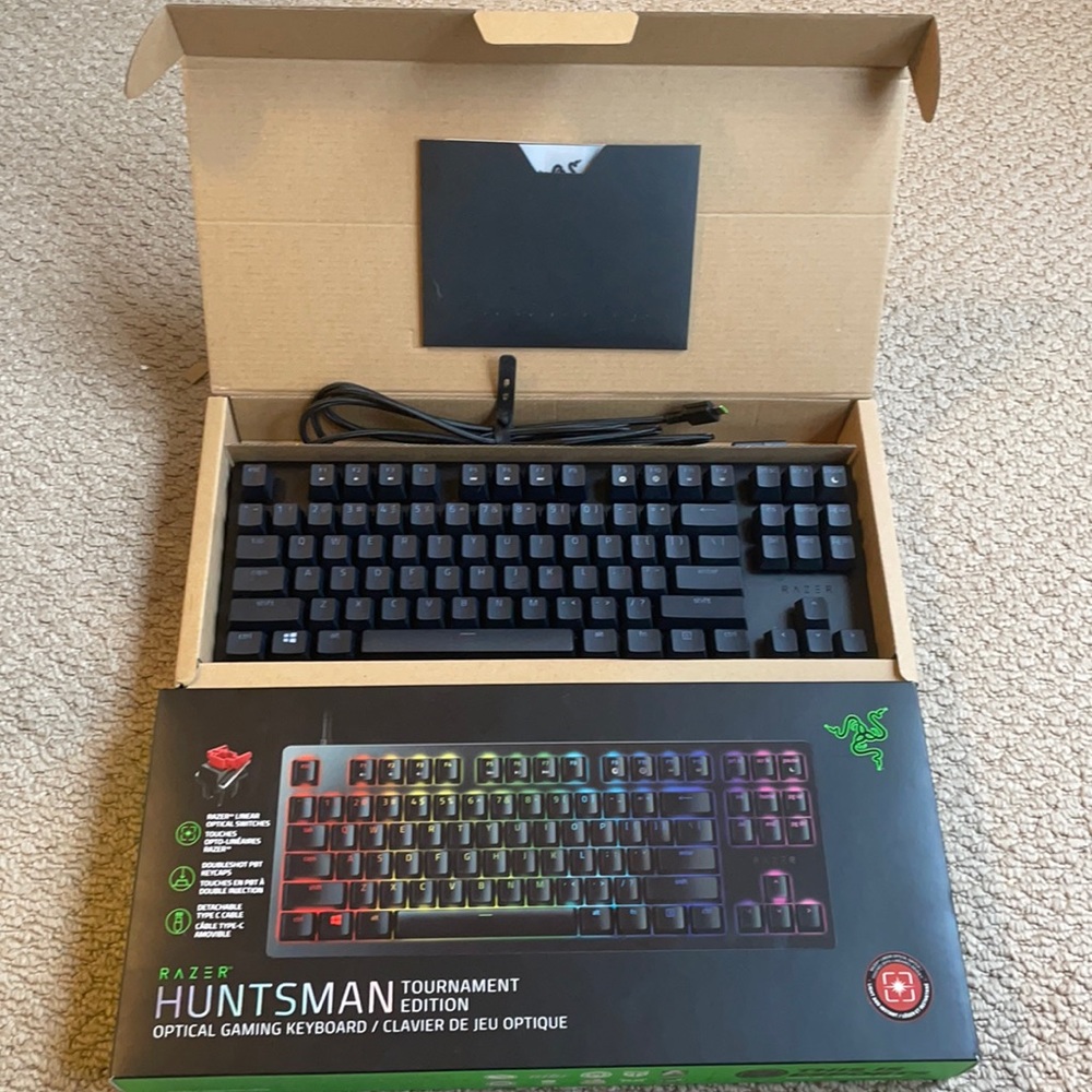 Razed Huntsman Optical Gaming Keyboard - Gem